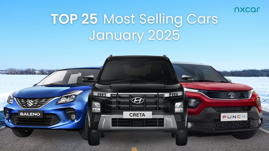 Top 25 Most Selling Cars in January 2025: Market Trends and Insights ...