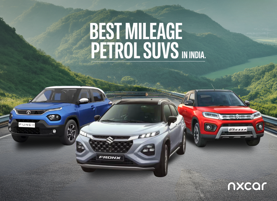 Top 12 Best Mileage Petrol SUV in India - Insights By Nxcar
