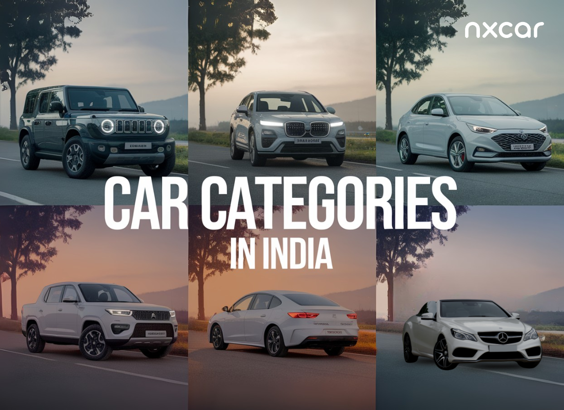 Car Categories in India | Explained in Details - Insights By Nxcar